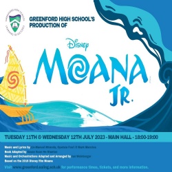 Greenford High School - MOANA JR. SCHOOL MUSICAL
